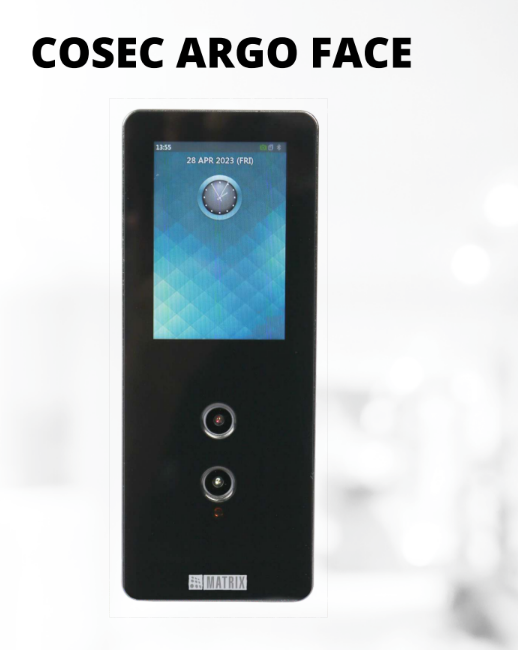 Matrix COSEC ARGO FACEE – Attendance Machine