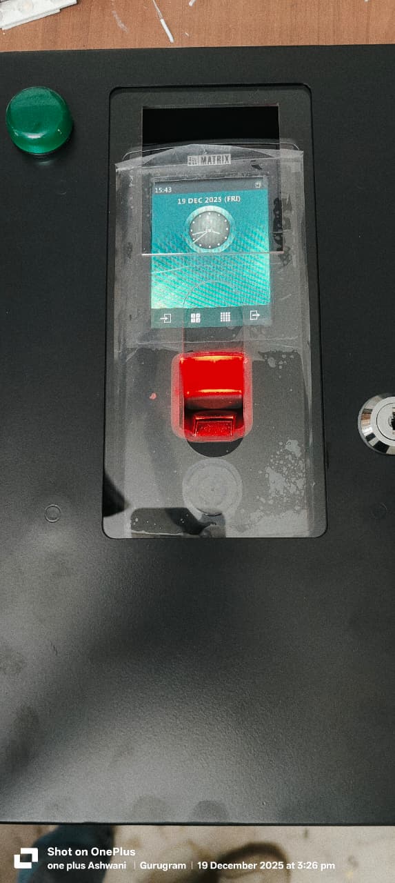 Metal Enclosure Matrix VEGA FAX and Matrix VEGA FOT – Attendance Machine